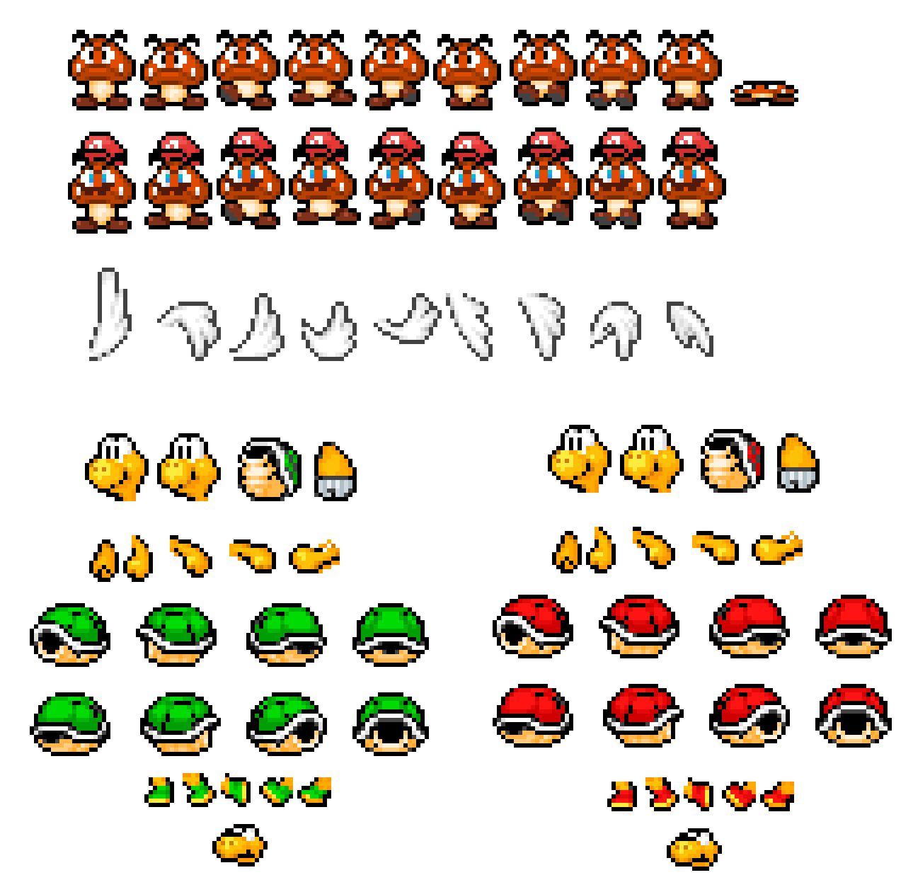 Pixilart - Enemy Sprites 1 by MrBowser