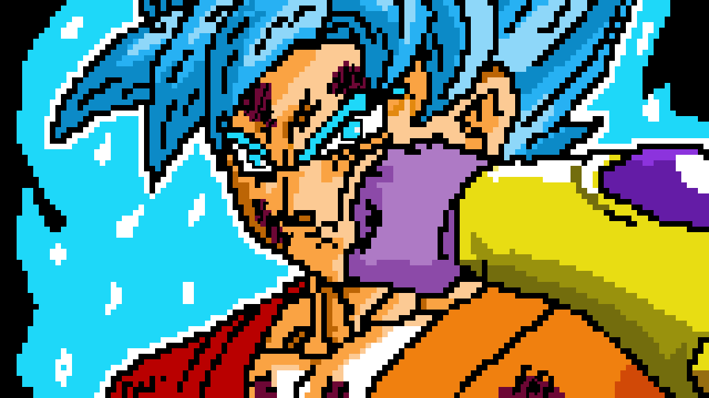 Pixilart - The Legendary Fight by CosmicSpaceVape