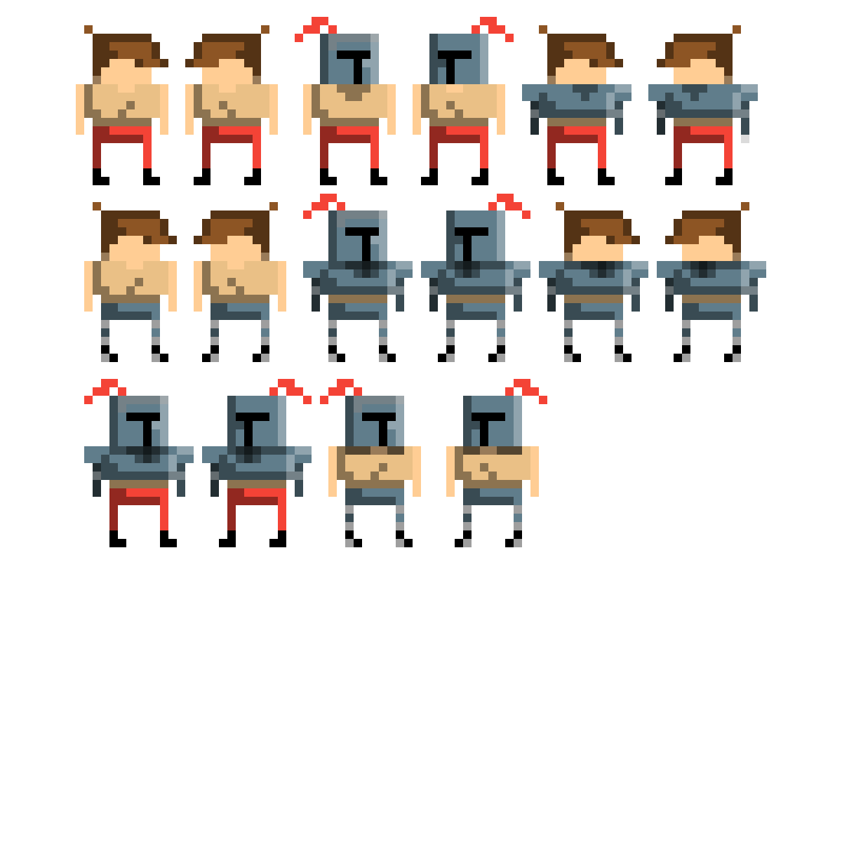 Editing Pixel man - Free online pixel art drawing tool - Pixilart