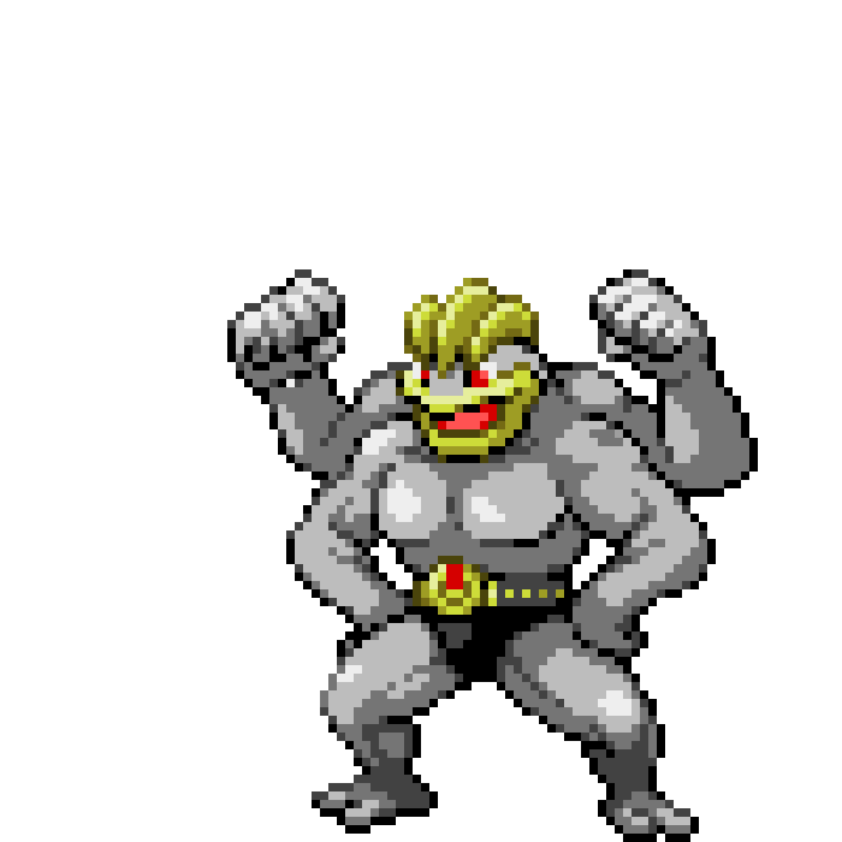 Pixilart - Machamp by Vidvidambusgame