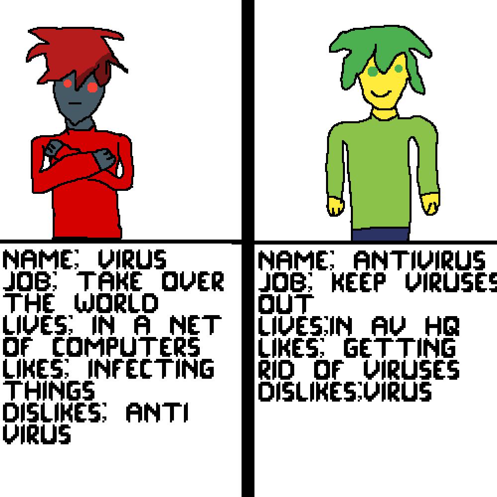 Episode 7 - VIRUS - Pixilart Comics