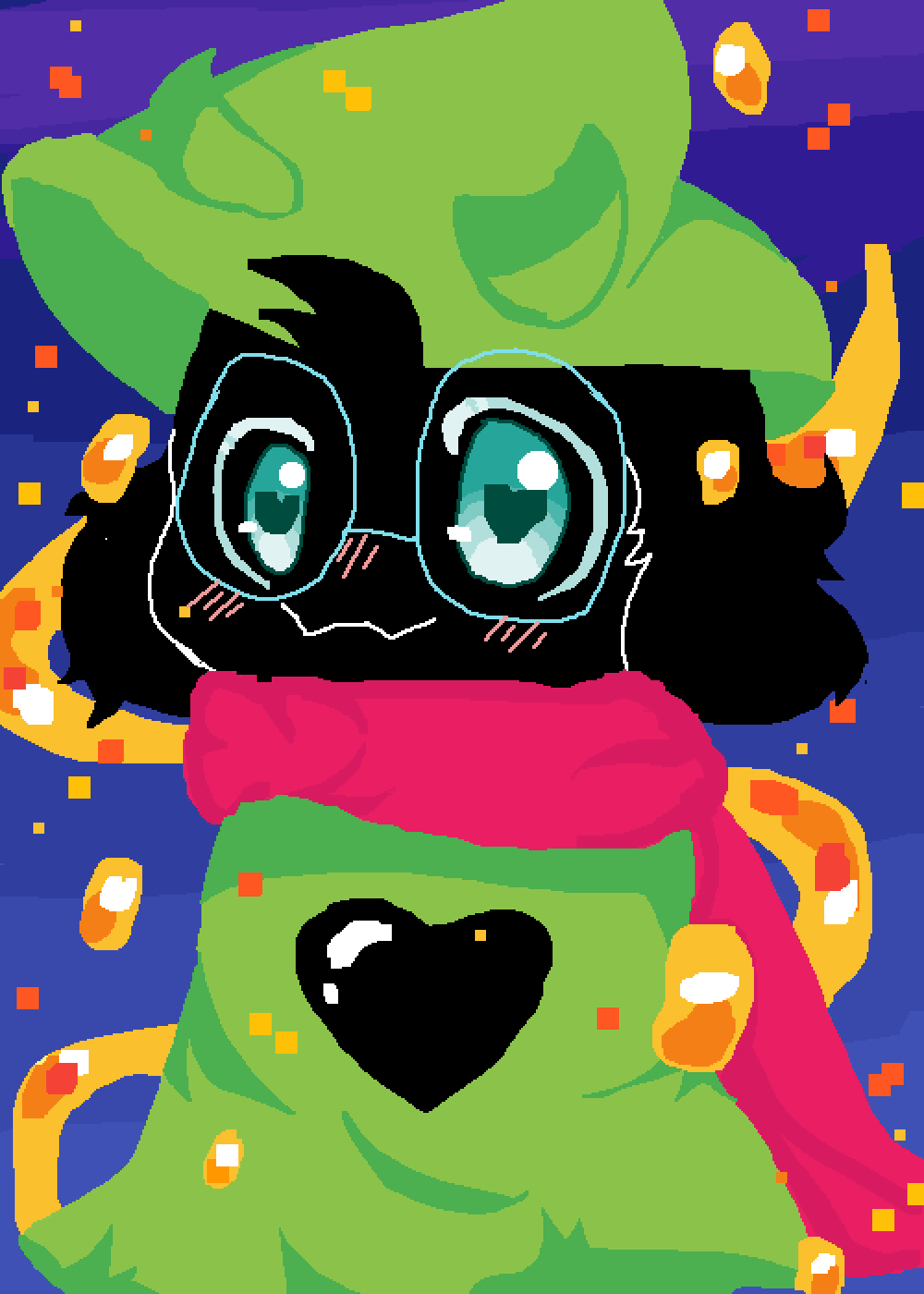 Pixilart - Ralsei(Deltarune) by MintTee12