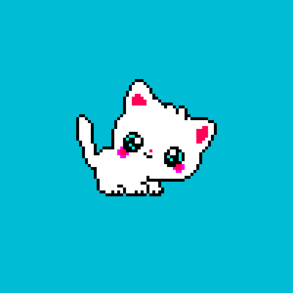Editing Chibi Cat - Free online pixel art drawing tool - Pixilart
