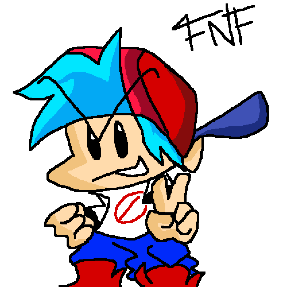 Edición FNF shader - Herramienta gratuita de dibujo en línea de pixel ...