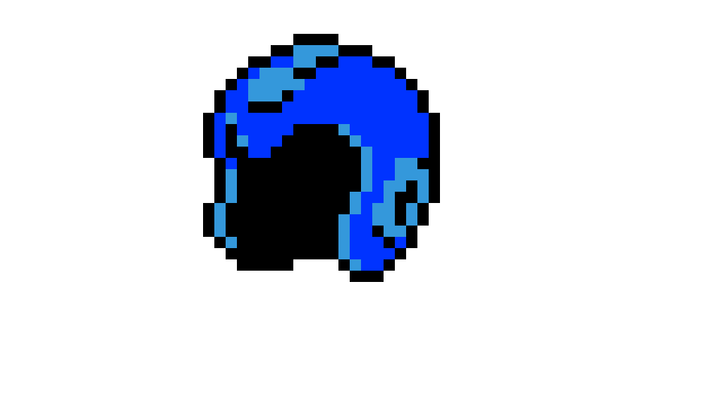 Pixilart - Blue Bomber Helmet/Rockman/Megaman by Anonymous
