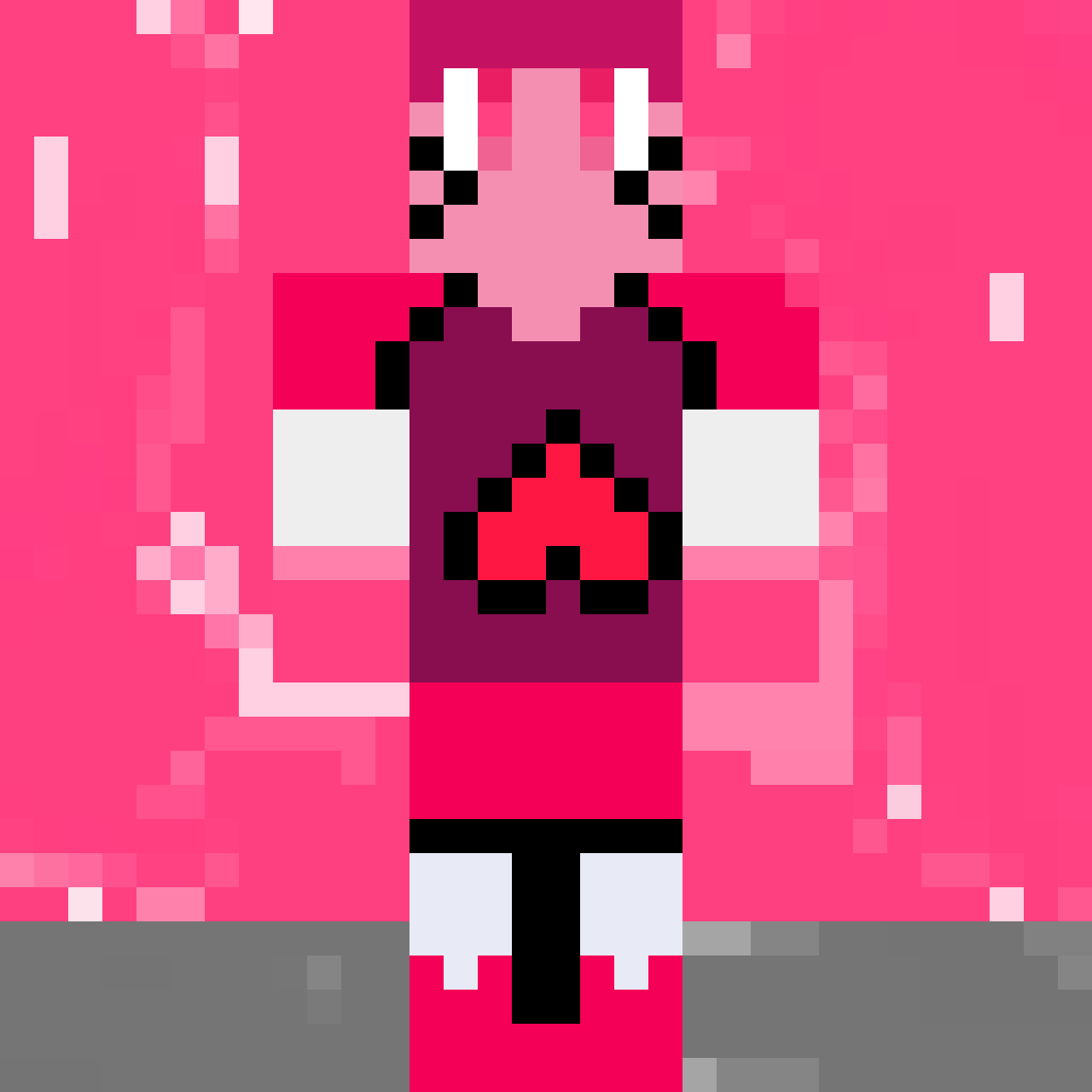 Editing Minecraft spinel skin - Free online pixel art drawing tool ...