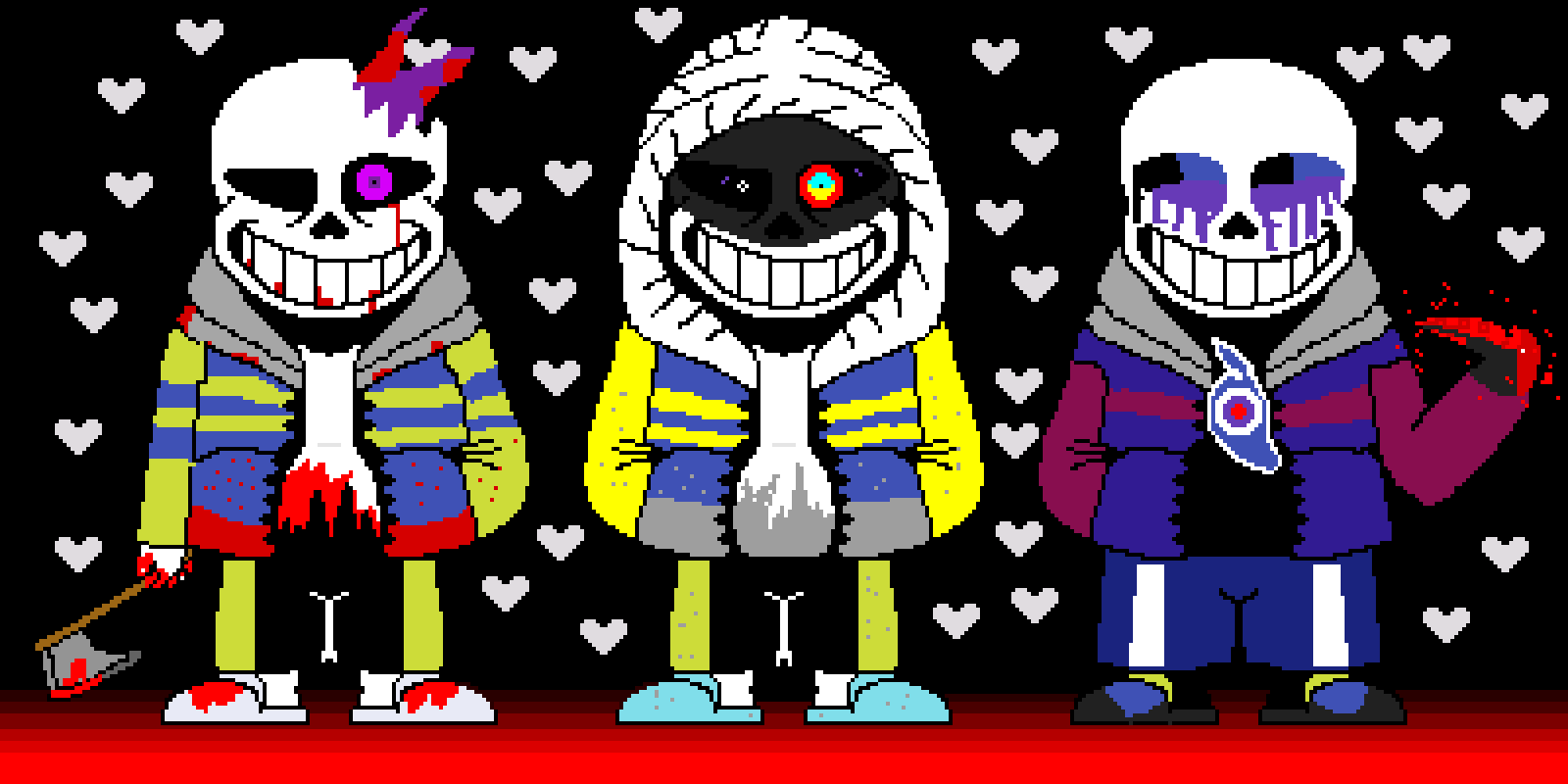 Pixilart - Outer Murder Time Trio by Insane-Artist