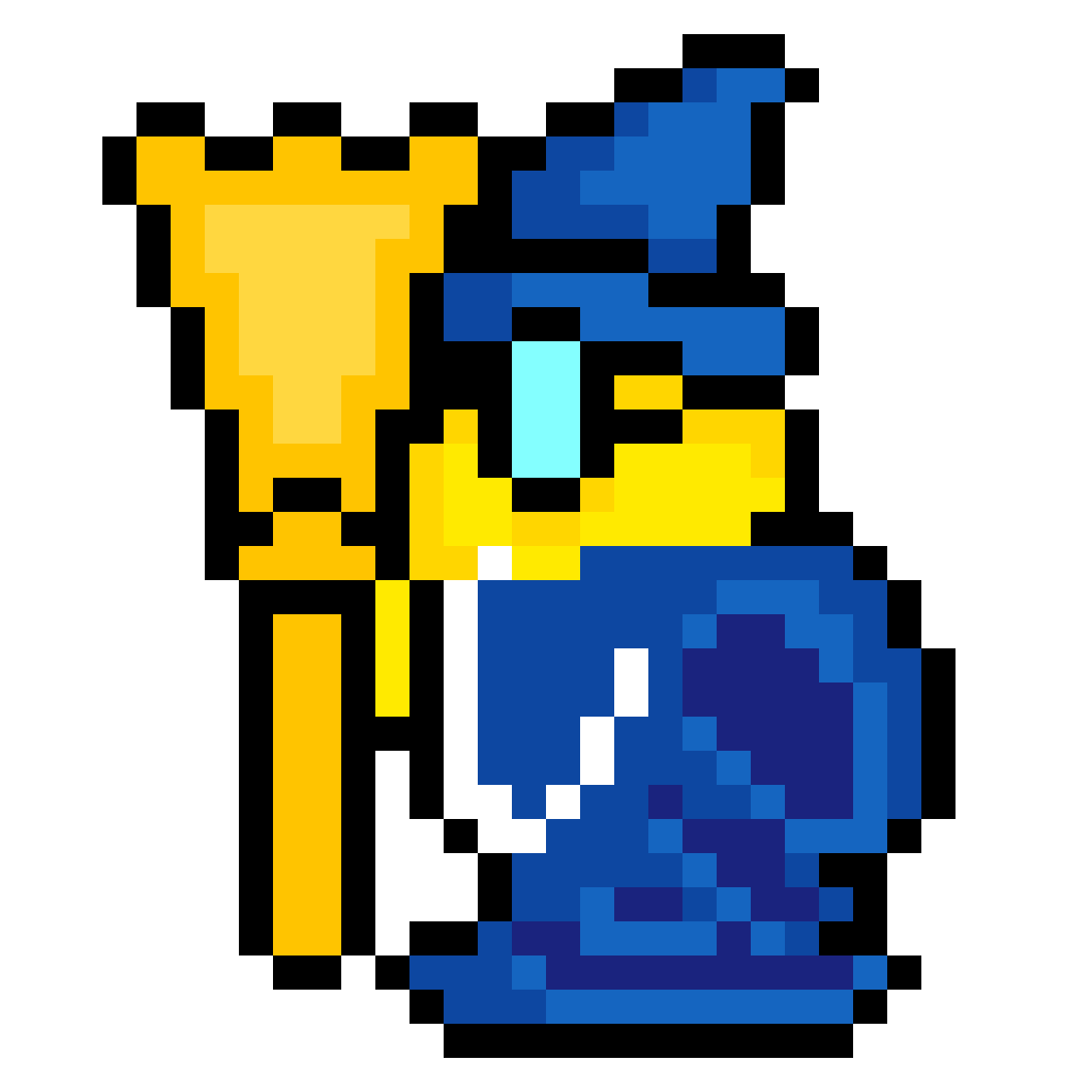 Pixilart - Kamek With Broom by DogPond4