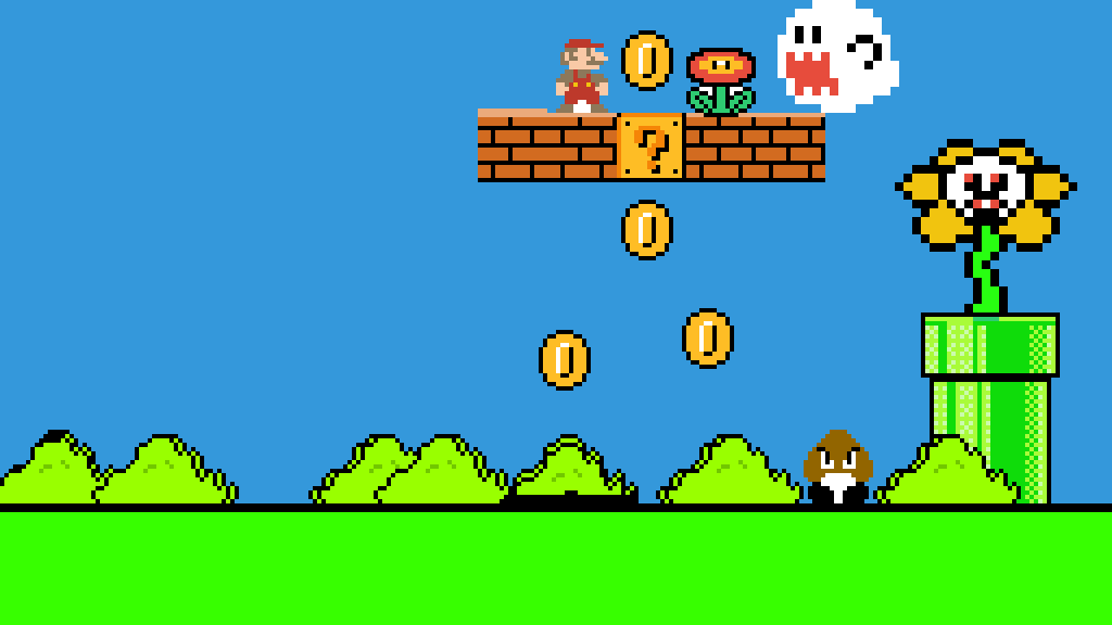 Pixilart - mario by oskar-pixel-art