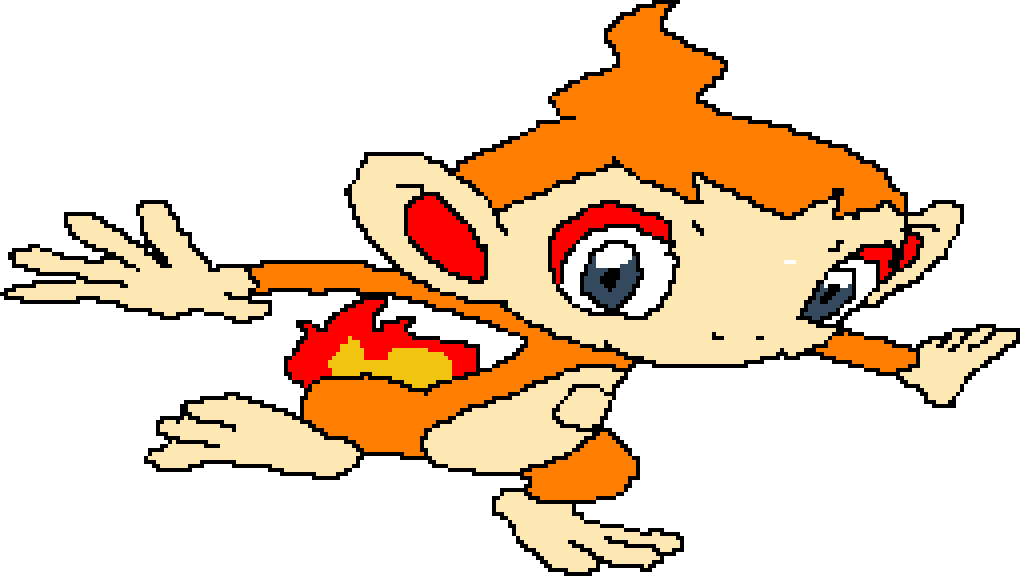 Pixilart - Chimchar by Finalcrusher801