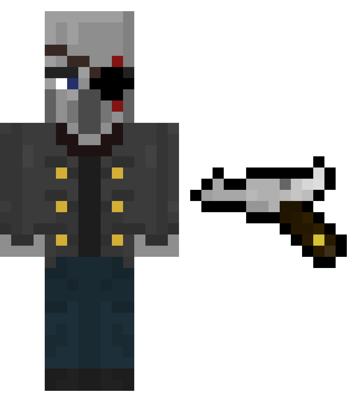 Pixilart - illager boss by stoltzmanethan