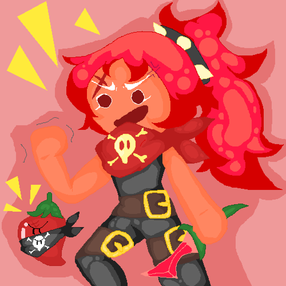 Pixilart - chilli pepper cookie by Theclassyace