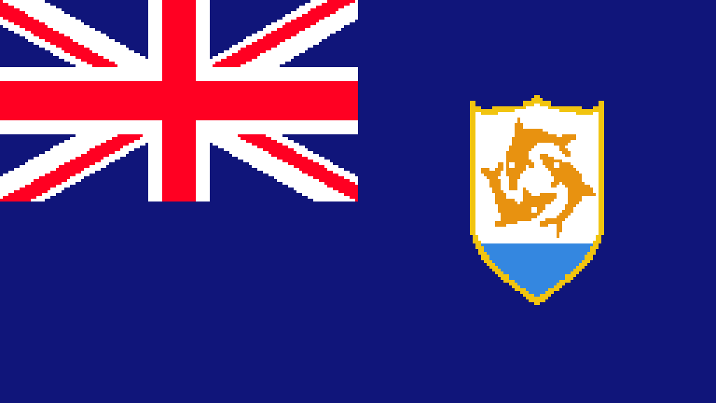 Pixilart - Flag of Anguilla by KOMBATENT