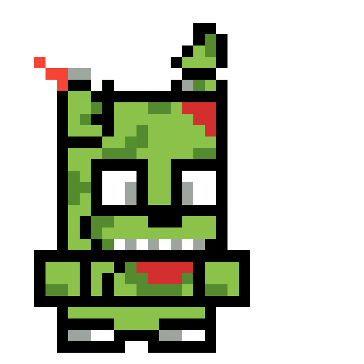 Pixilart - spring trap pixel art by Anonymous