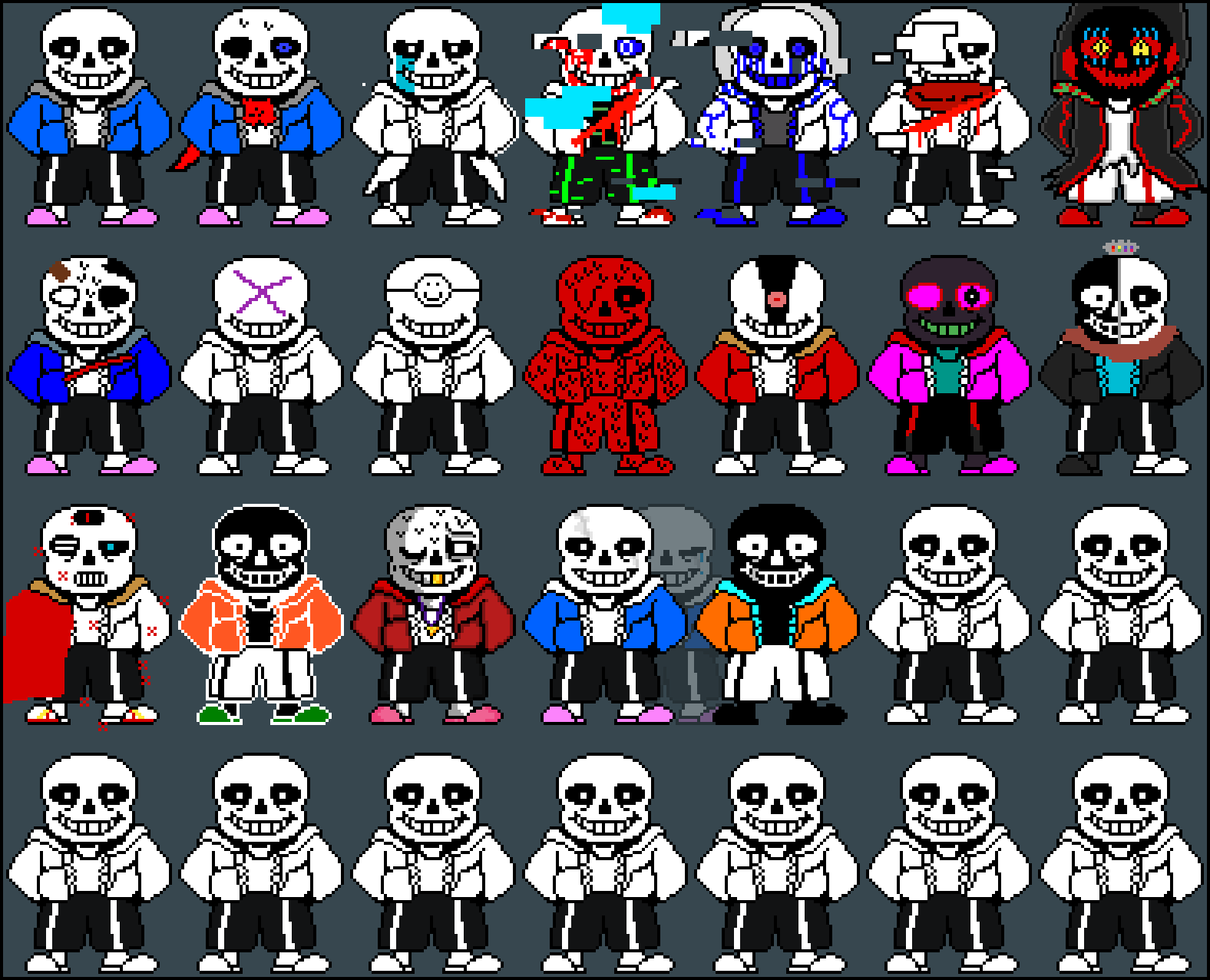 Pixilart - inverted sans YASSSS by GenderBendFundy
