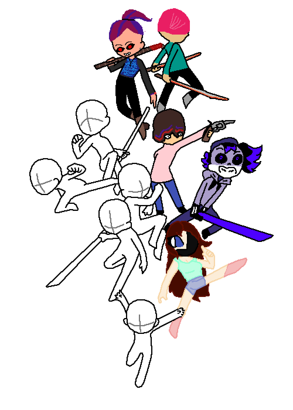 Editing That fancy pose sequence that comes before the big batt - Free ...