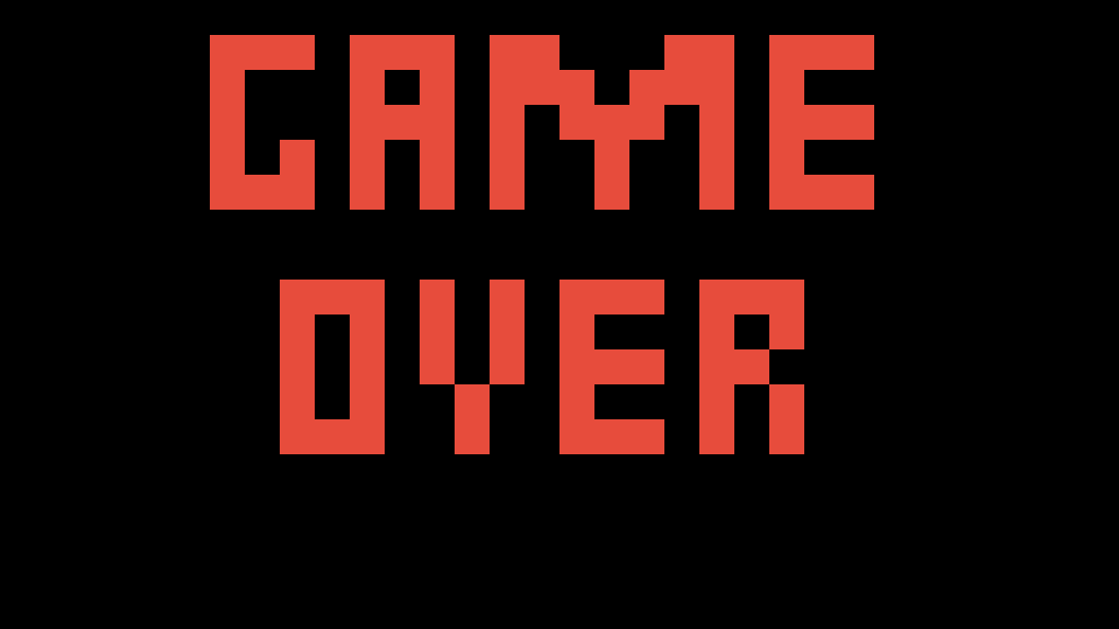 Pixilart - Game Over Screen by Kapper24