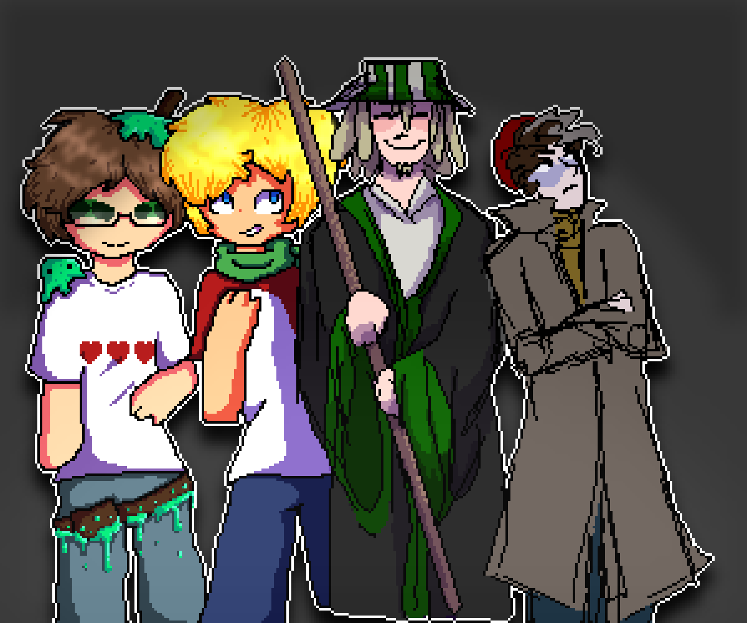 Pixilart - DSMP Collab by P0G4RT42