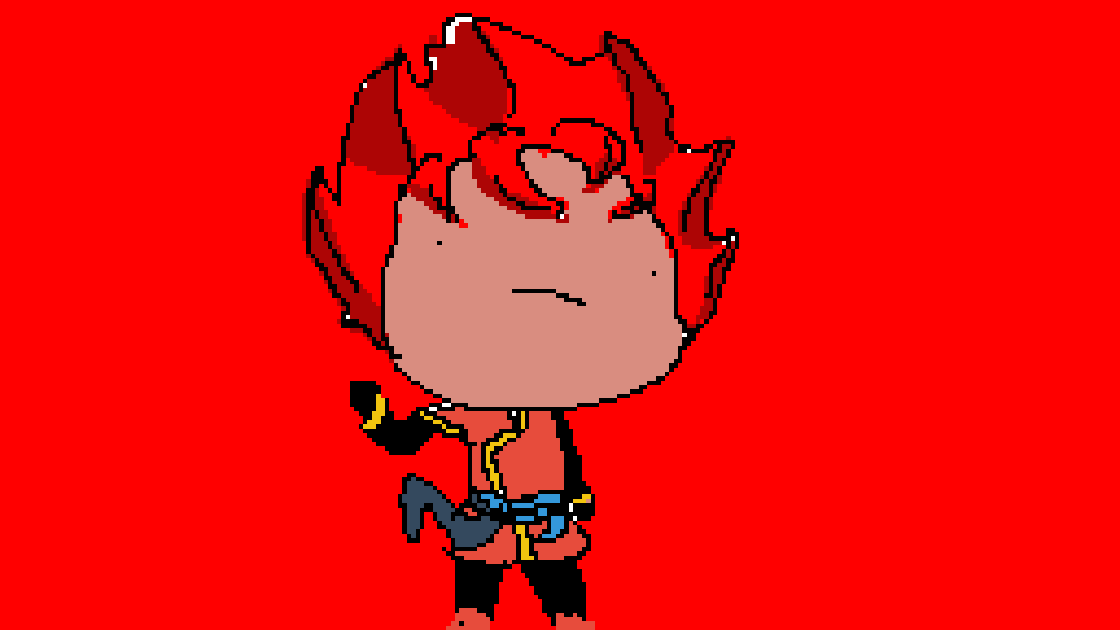 Pixilart - DRAGON BALL HEROES[] Beat SSJG by pixilpug53