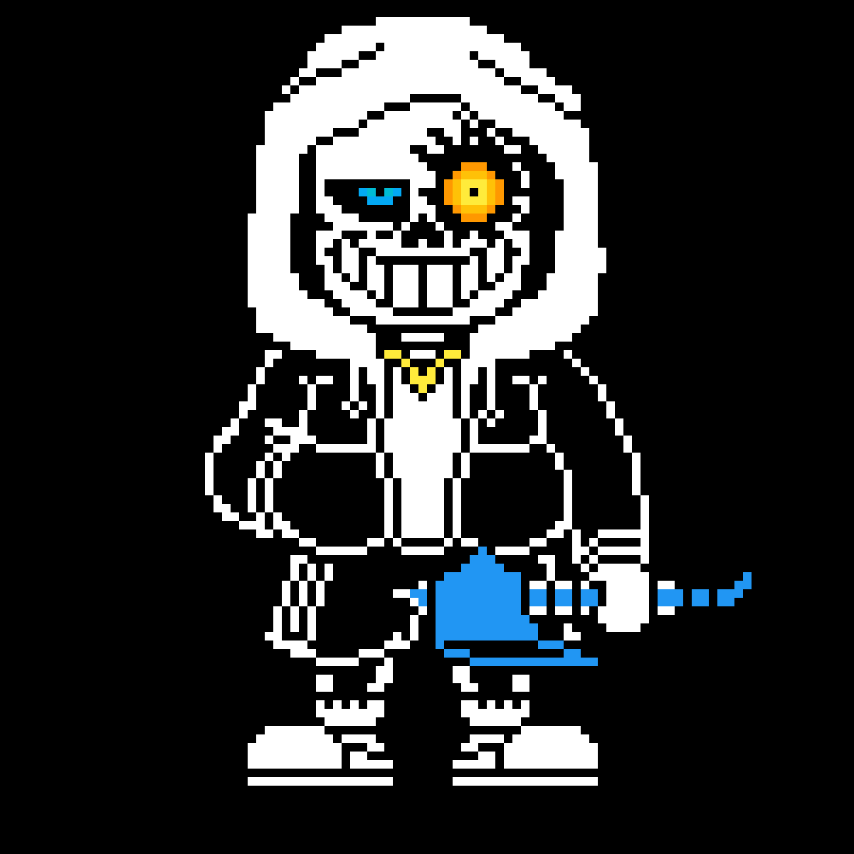 Pixilart - axetale sans by fusion12345
