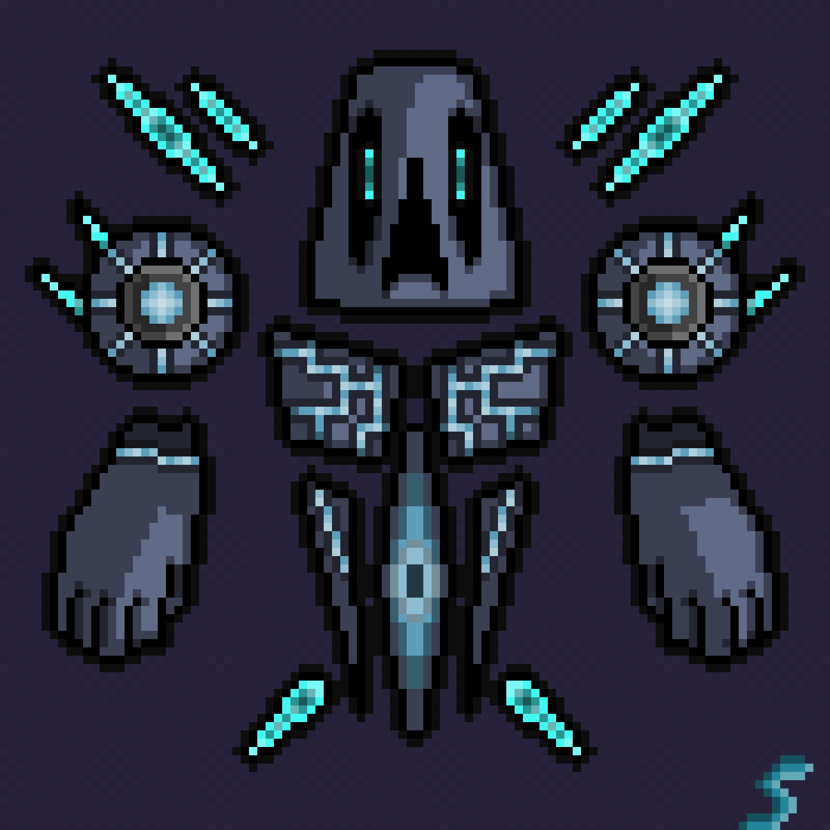 Pixilart - Metal Emperor by WootInABoot