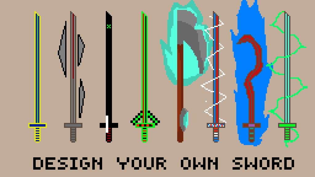 Editing Design your sword collab - Free online pixel art drawing tool ...