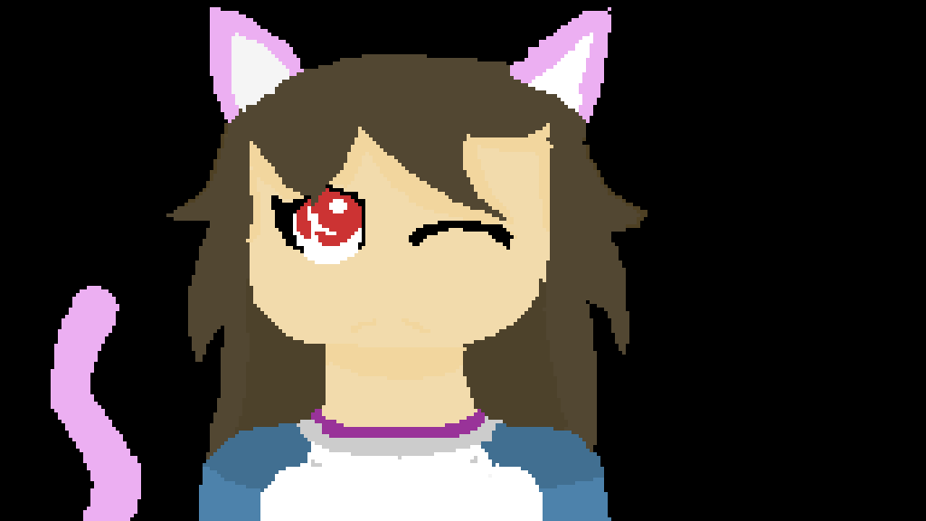 Editing Cat girl - Free online pixel art drawing tool - Pixilart