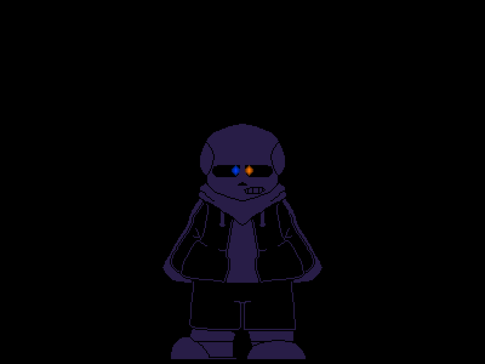Pixilart - CrystalTale Sans Phase 1 by thanksforthat