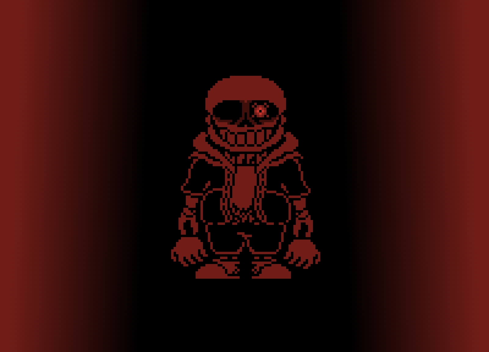 Pixilart - Corrupted Kingdom Sans by Kikulo