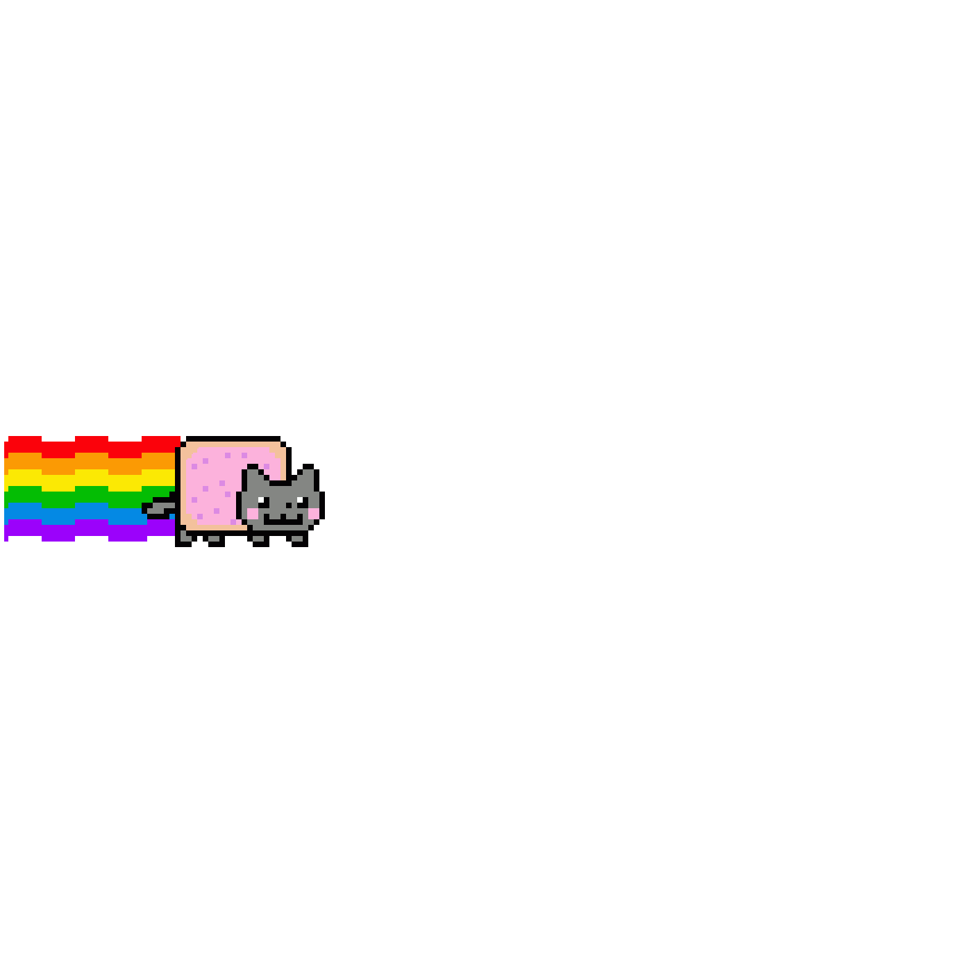 Pixilart - Nyan Cat by Douma-Though