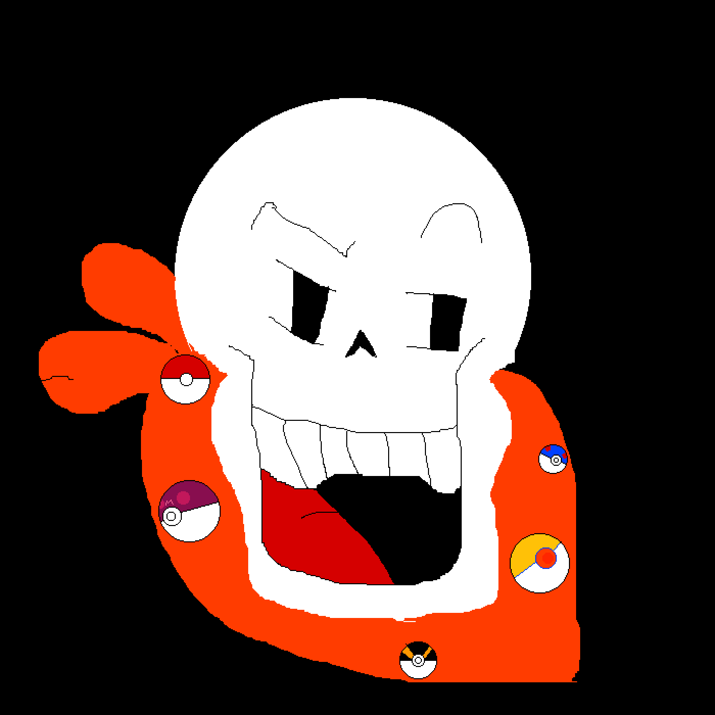 Pixilart - TrainerTale Papyrus by CamTGMYT