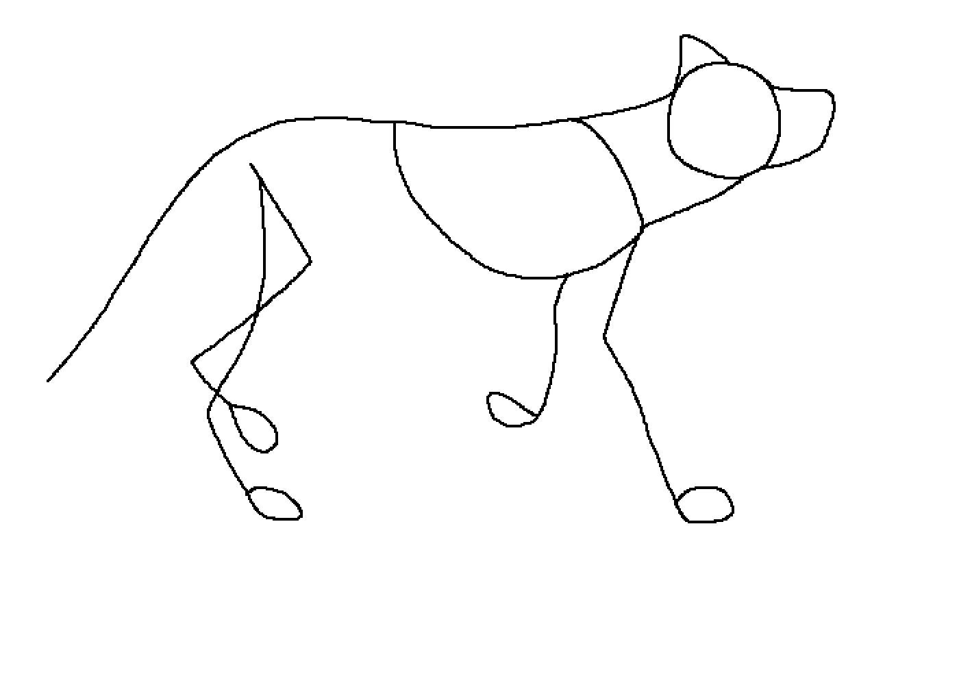 Pixilart - Animal Walking by AngelTown