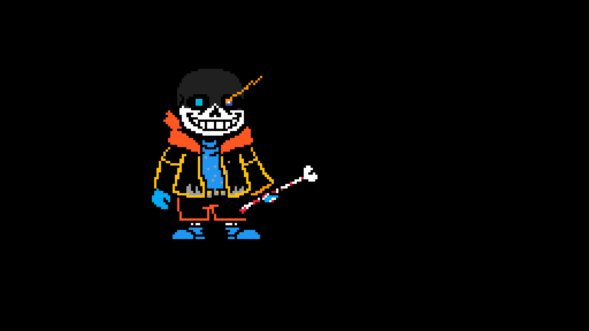 Pixilart - Death wish sans by RyanArts