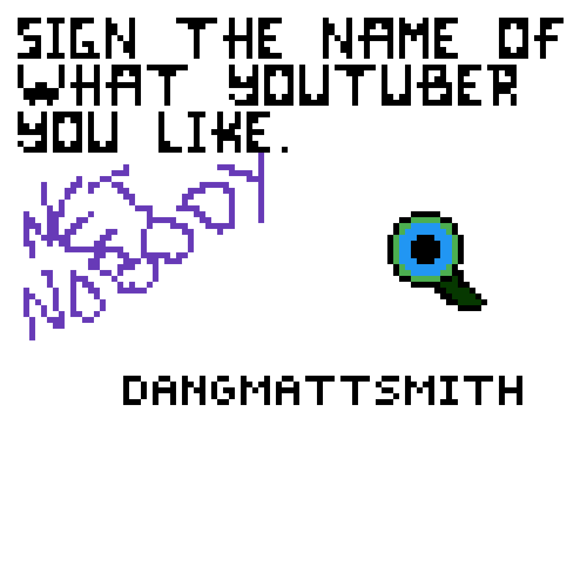 Editing what youtuber - Free online pixel art drawing tool - Pixilart