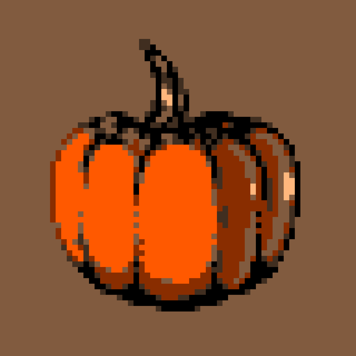 Pixilart - pumpkin by ZanyOstrich