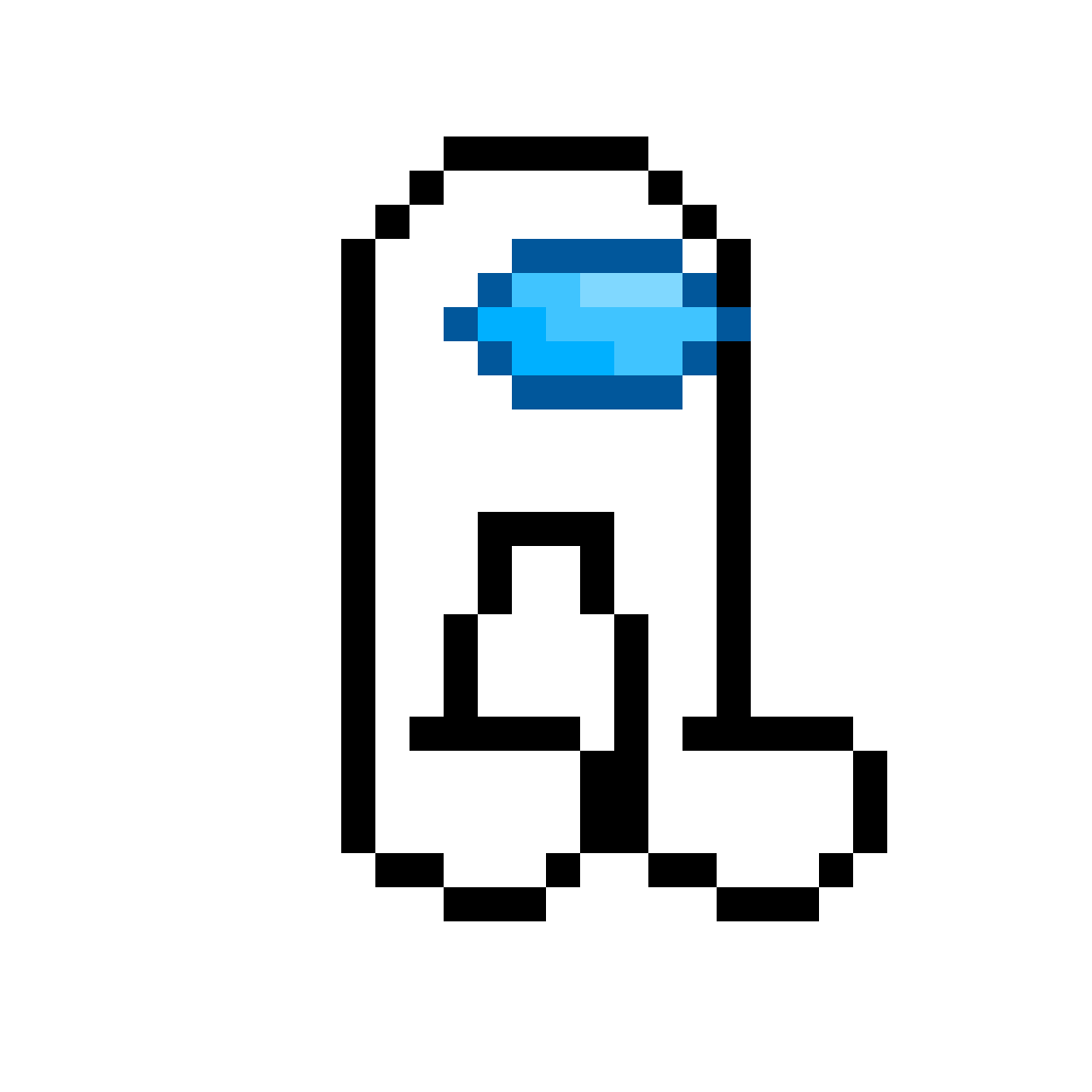 Pixilart - Amogus Pixel by TheMadTitan