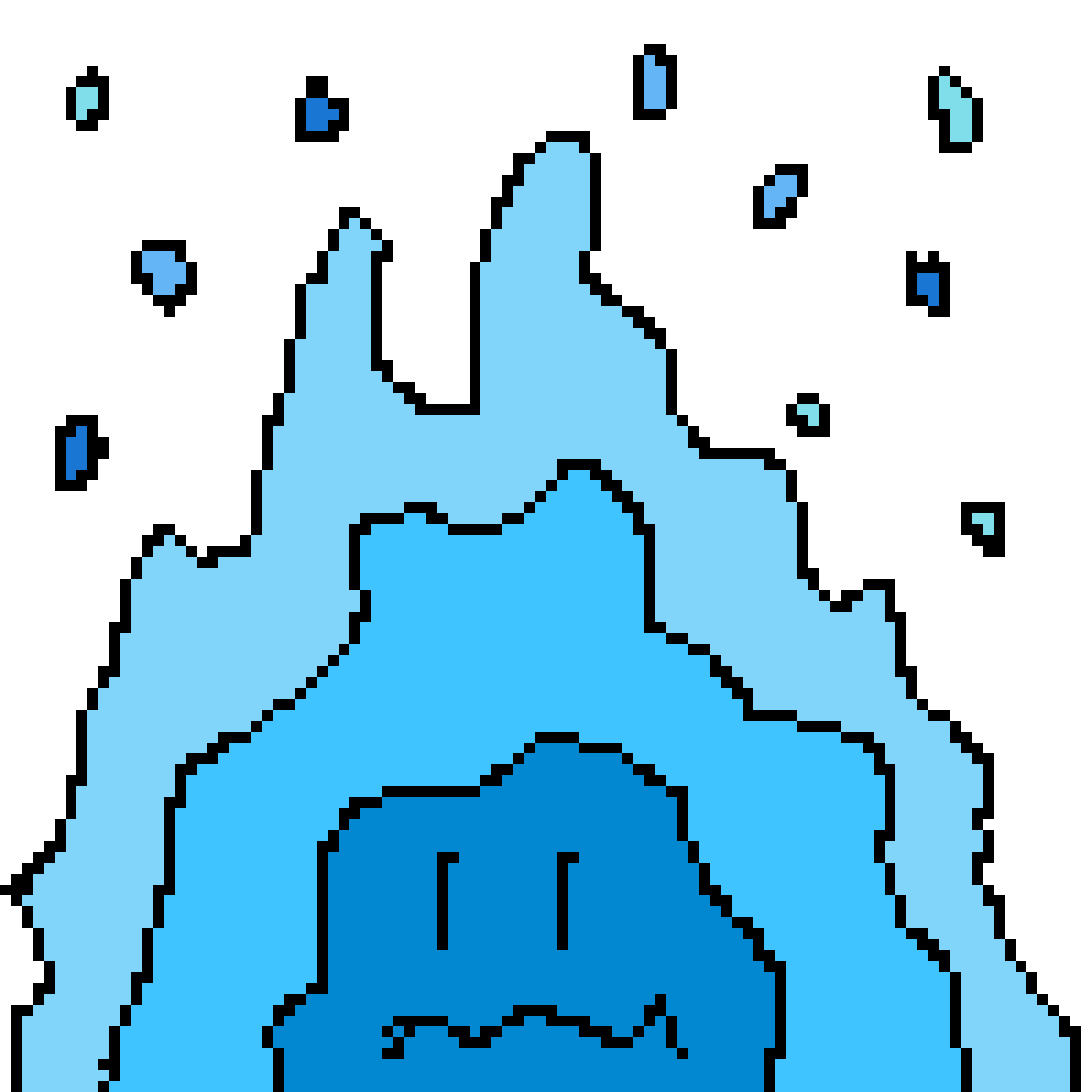 Pixilart - ice ball by Anonymous