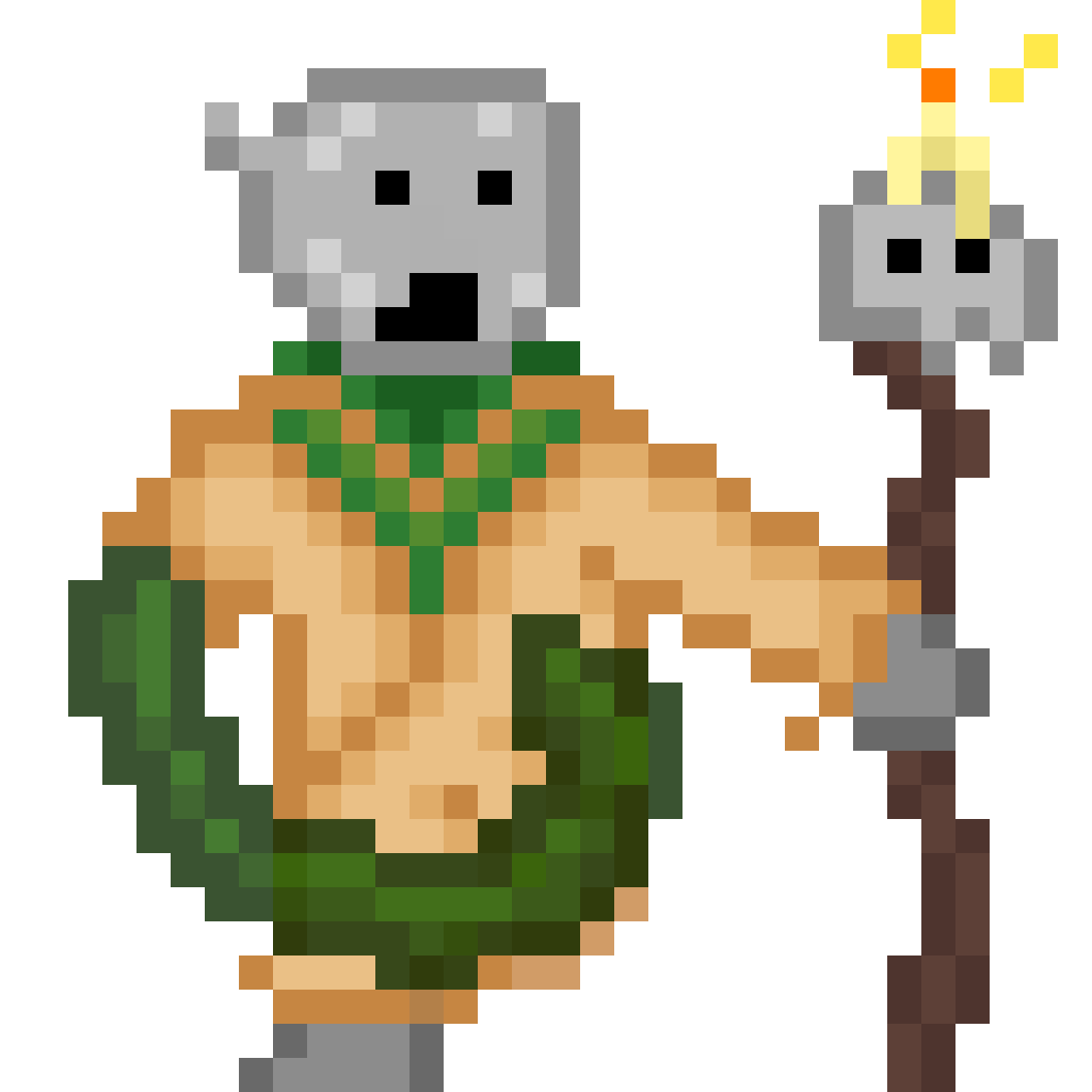 Pixilart - One-Legged Occultist DnD by FullFledge