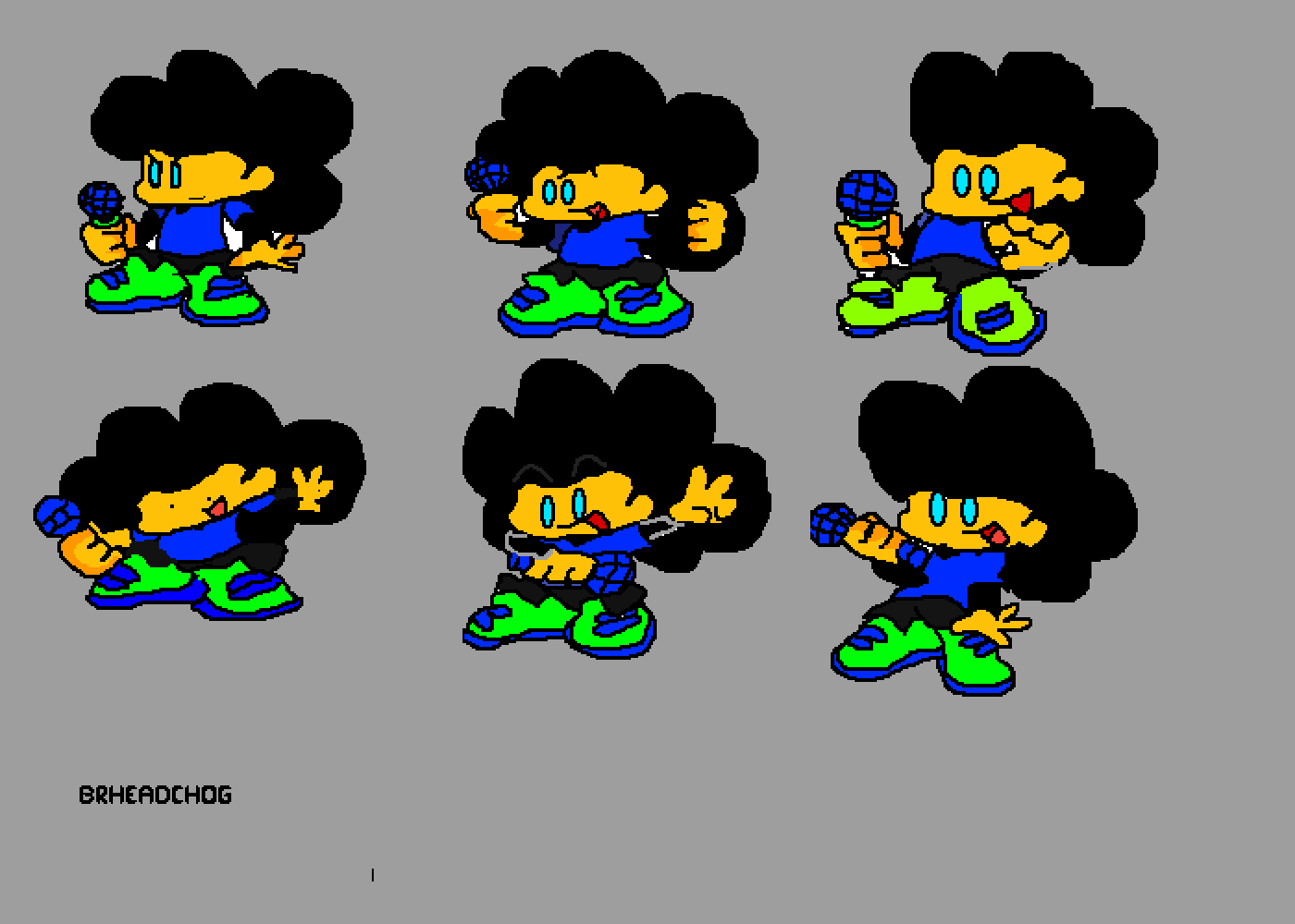 Pixilart - fnf br sprites by Blue-Bro