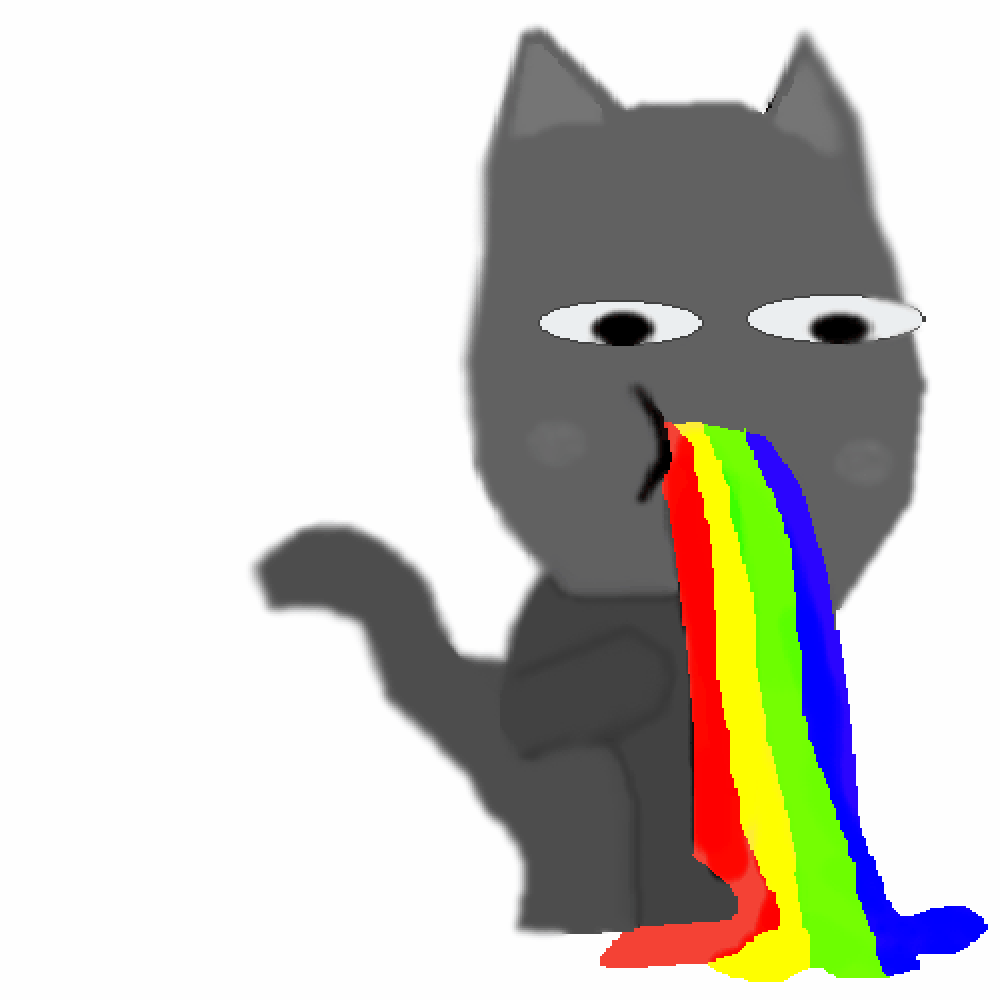 Pixilart - Cat barf by MEXICANNYANCAT