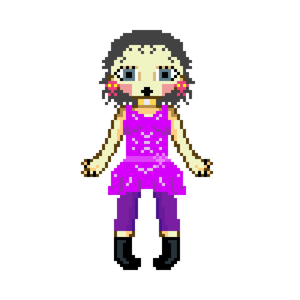 Editing Katie - Free online pixel art drawing tool - Pixilart