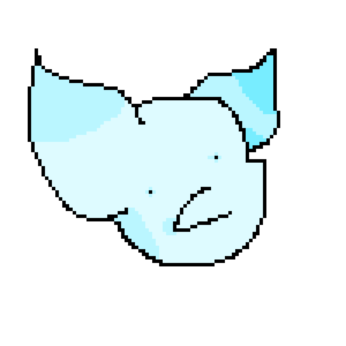 Pixilart - floating head by julaino