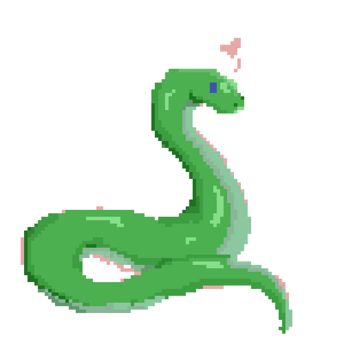 Pixilart - Shiny Snek by Hoaxist