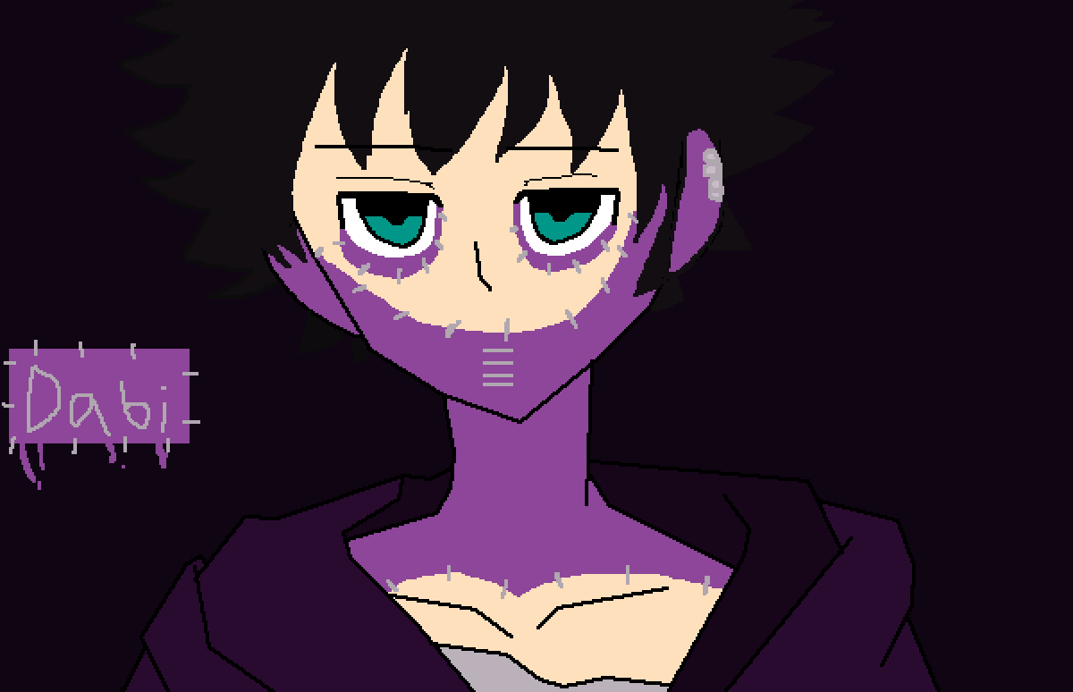 Editing Dabi - Free online pixel art drawing tool - Pixilart