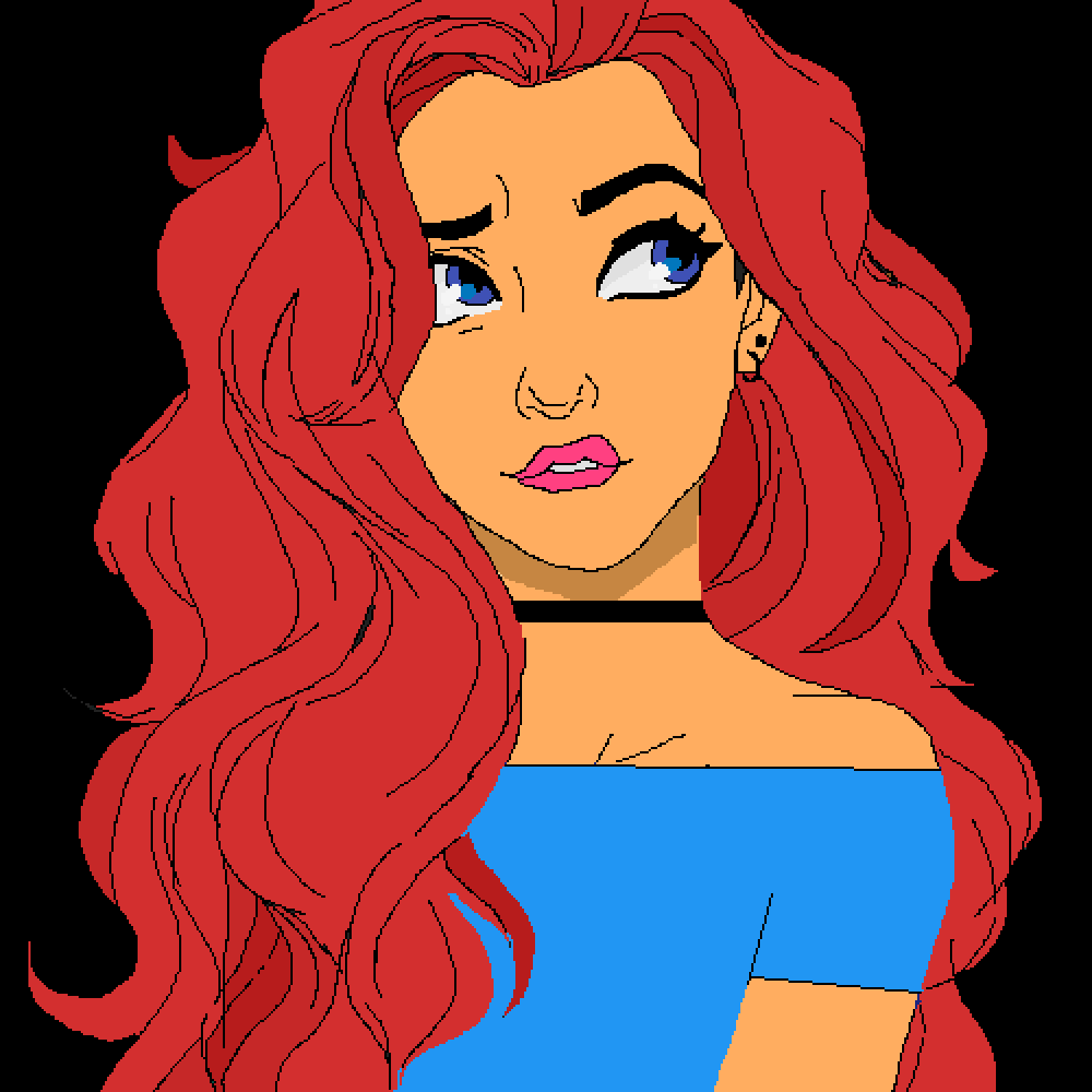 Editing Genderbend Kiri - Free online pixel art drawing tool - Pixilart