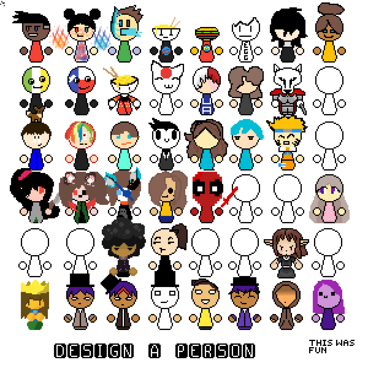 Editing Shiggy - Free online pixel art drawing tool - Pixilart