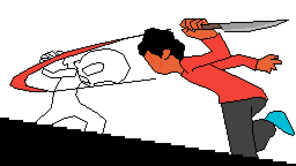 Pixilart - fite me >:3 by love-memes