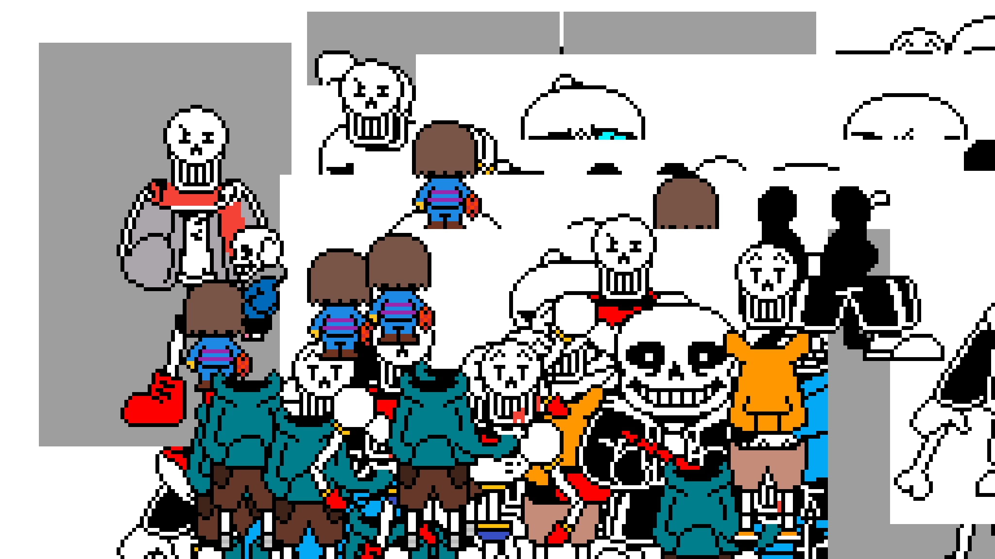 Pixilart - Sans glitch by RevengefulSans