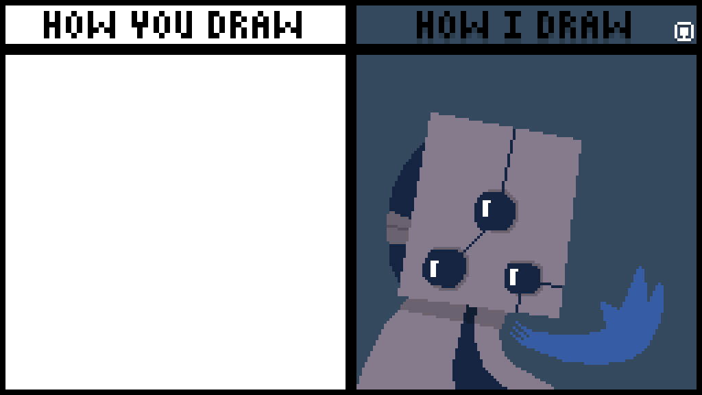 Pixilart - How I Draw VS How You Draw by MrHivee
