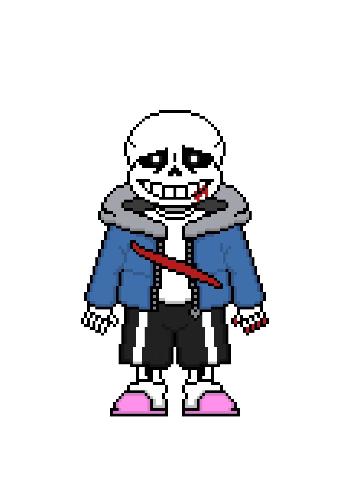 Pixilart - Sans V5 by KukiSC14